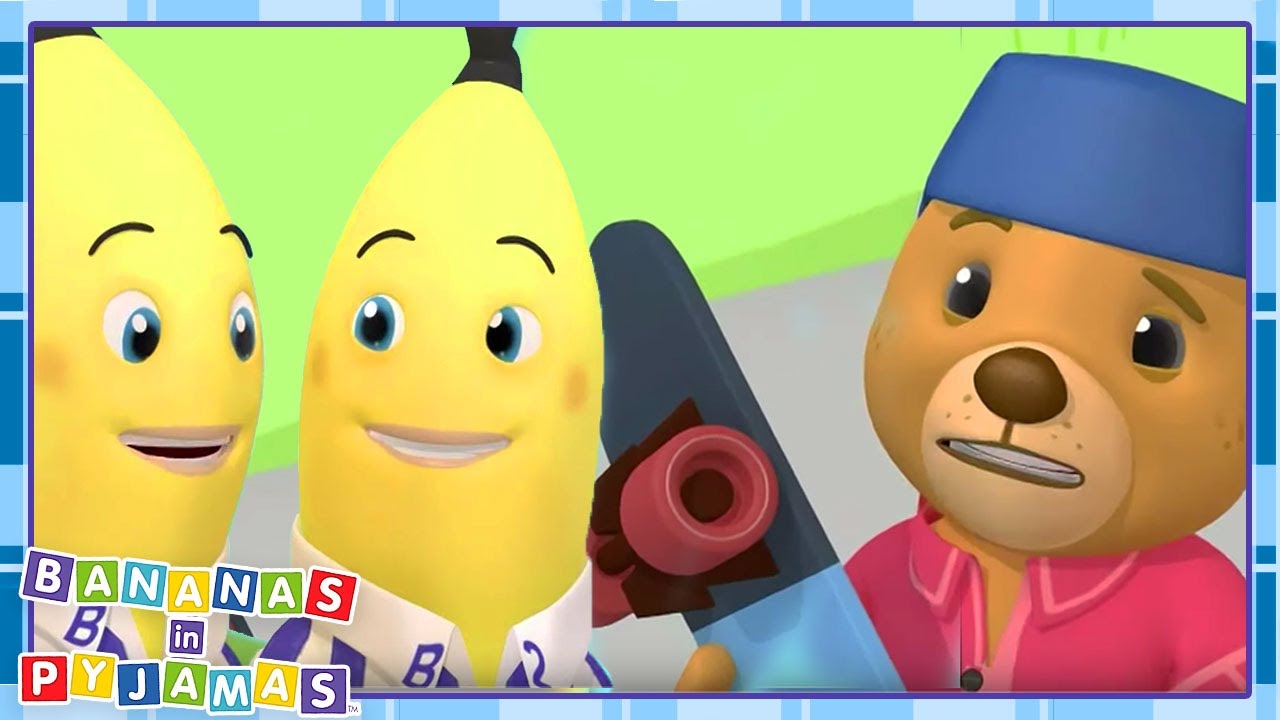 Bananas Go Skating | Cartoons for kids | Bananas In Pyjamas - YouTube