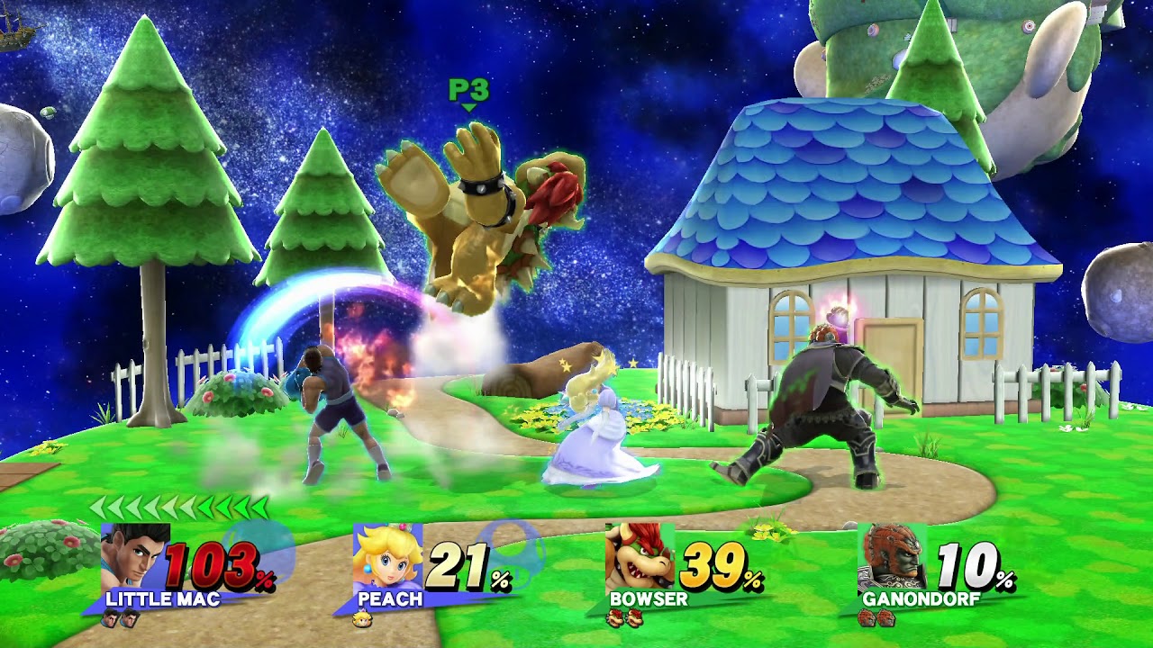 Ricky(Bowser)/Rubio(Ganon) vs Merla(Little Mac)/Jodas(Peach) - YouTube