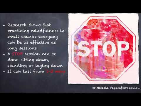 The STOP practice - YouTube
