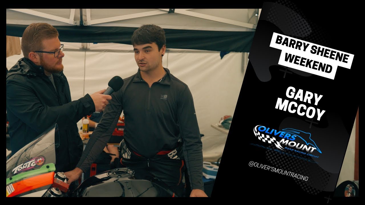 Olivers Mount 2023 Barry Sheene Festival | Gary McCoy Interview - YouTube