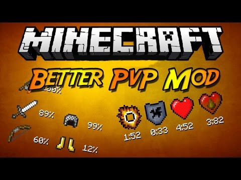 Minecraft Mods: Better PVP Mod - Review [ITA] - YouTube