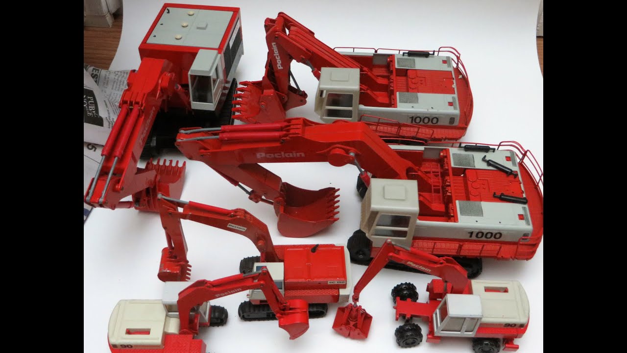 Massive 1:50 Poclain Unboxing - YouTube