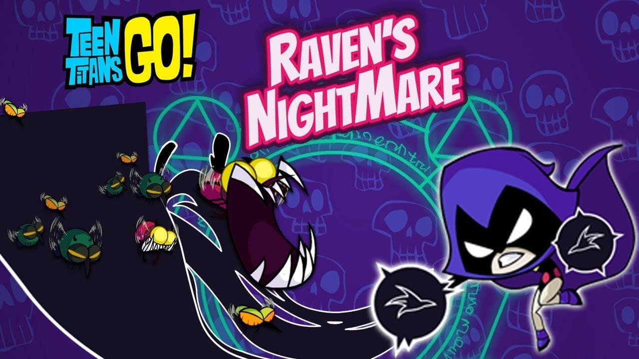 TEEN TITANS GO - Raven's Nightmare [Cartoon Network Games] - YouTube