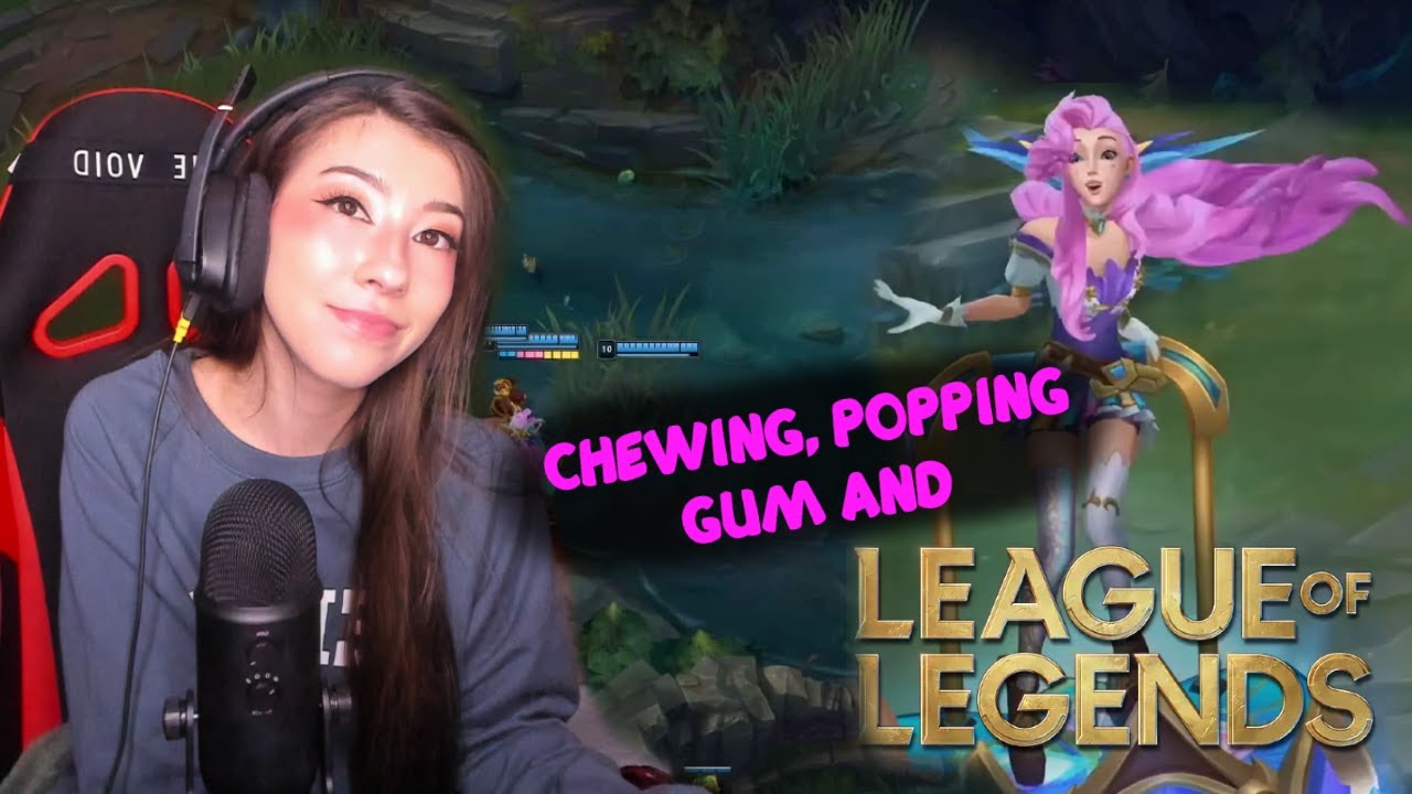 [LOL ASMR] CHEWING, POPPING GUM AND LEAGUE, S11 SOLOQ - YouTube