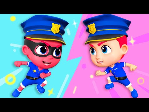 Real vs. Fake! Rescue Team! | Policeman, Firefighter | Nursery Rhymes & Kids Songs | Tinytots