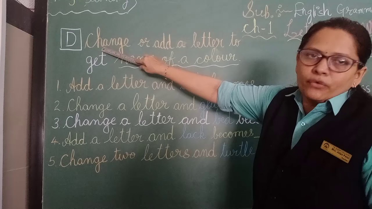 Std :1 English Grammar - YouTube