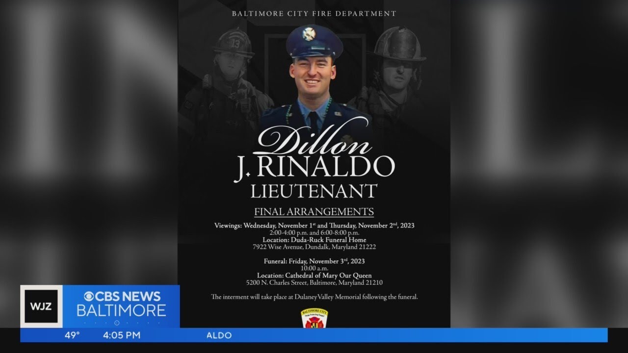 Traffic modifications in place for funeral of fallen Baltimore ...