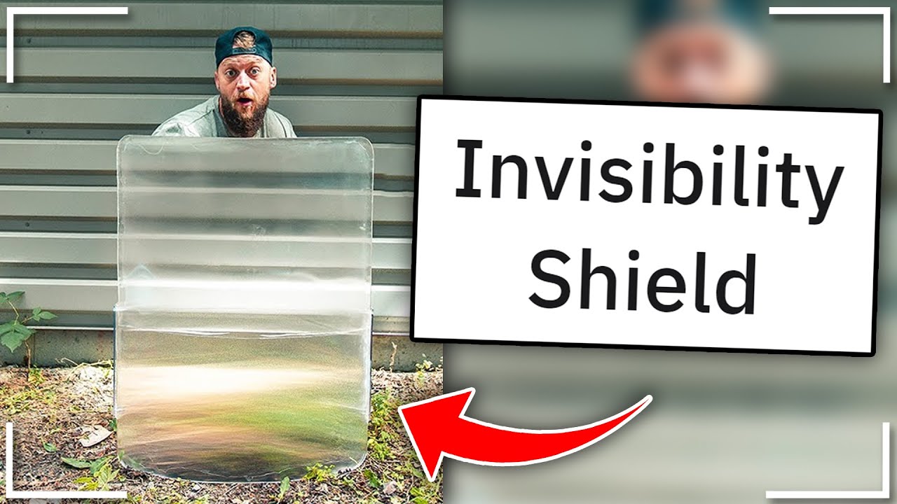 Testing a Real Life Invisibility Shield | r/NextLevel - YouTube
