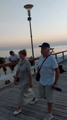 Palanga promenade evening 5👫🎉🎻🎸променад в Паланге. Пирс вечером - YouTube