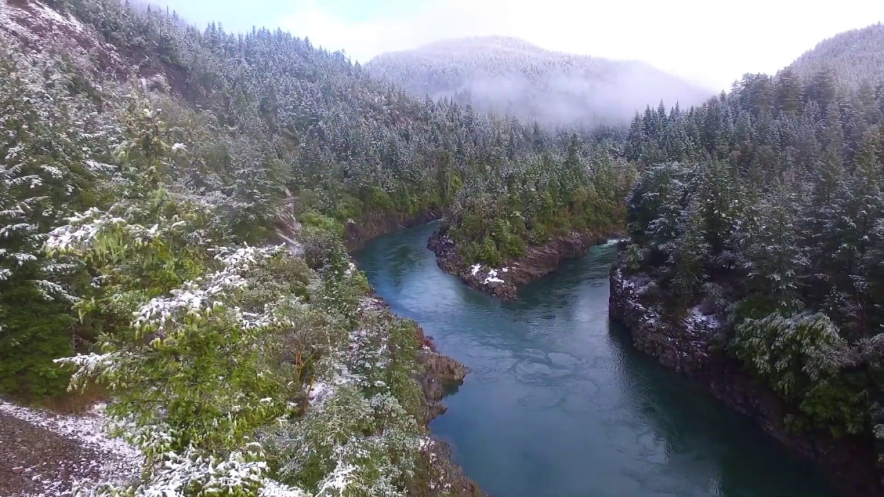 Snow at the Smith River Forks - Hiouchi California, Feb 2019 - YouTube