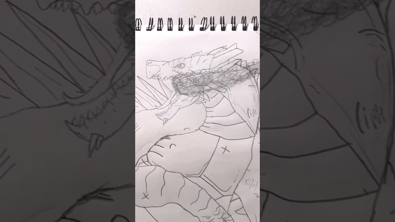 Drawing Titanus Shimu in 26 seconds. - YouTube