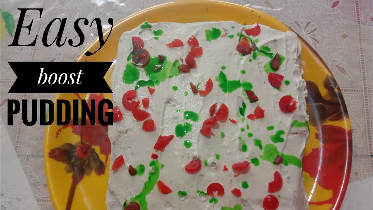 😋easy boost pudding 😋(chinnu vlog )😚😚 - YouTube