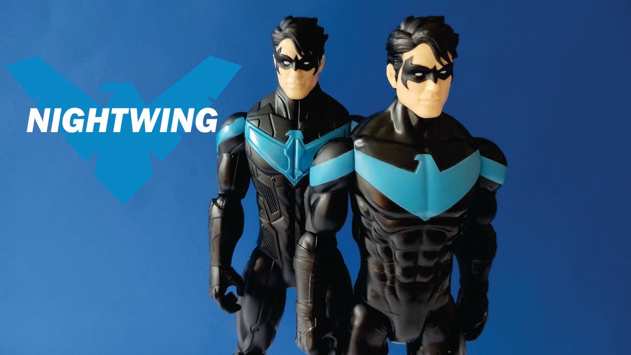 Nightwing Stealth Armor y Nightwing Estado Base 12 pulgadas Spin Master ...