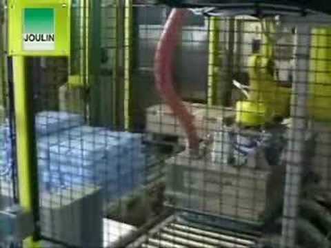 Robotic production line with a Joulin Vacuum Gripper - YouTube
