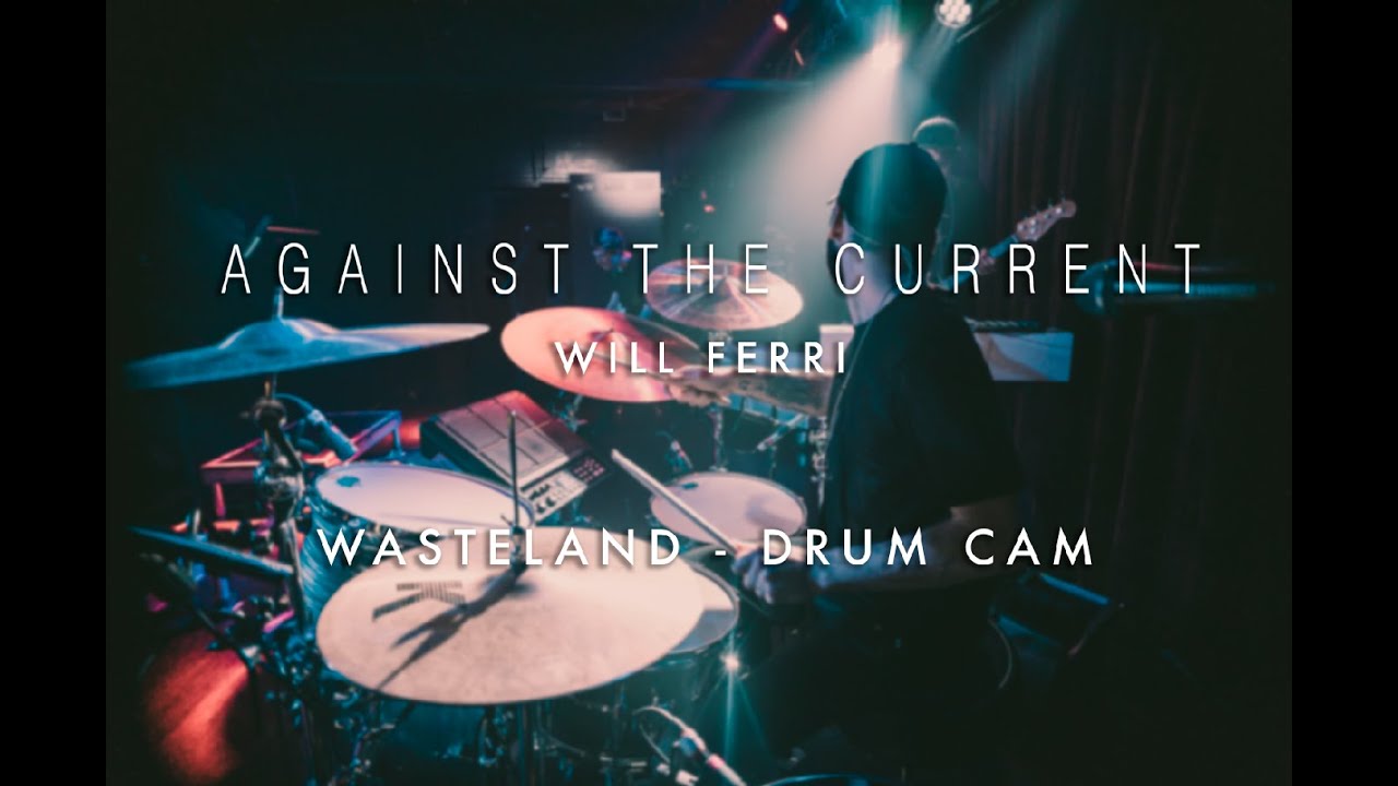 SJC Custom Drums - "Wasteland" - Against The Current - Will Ferri drum ...