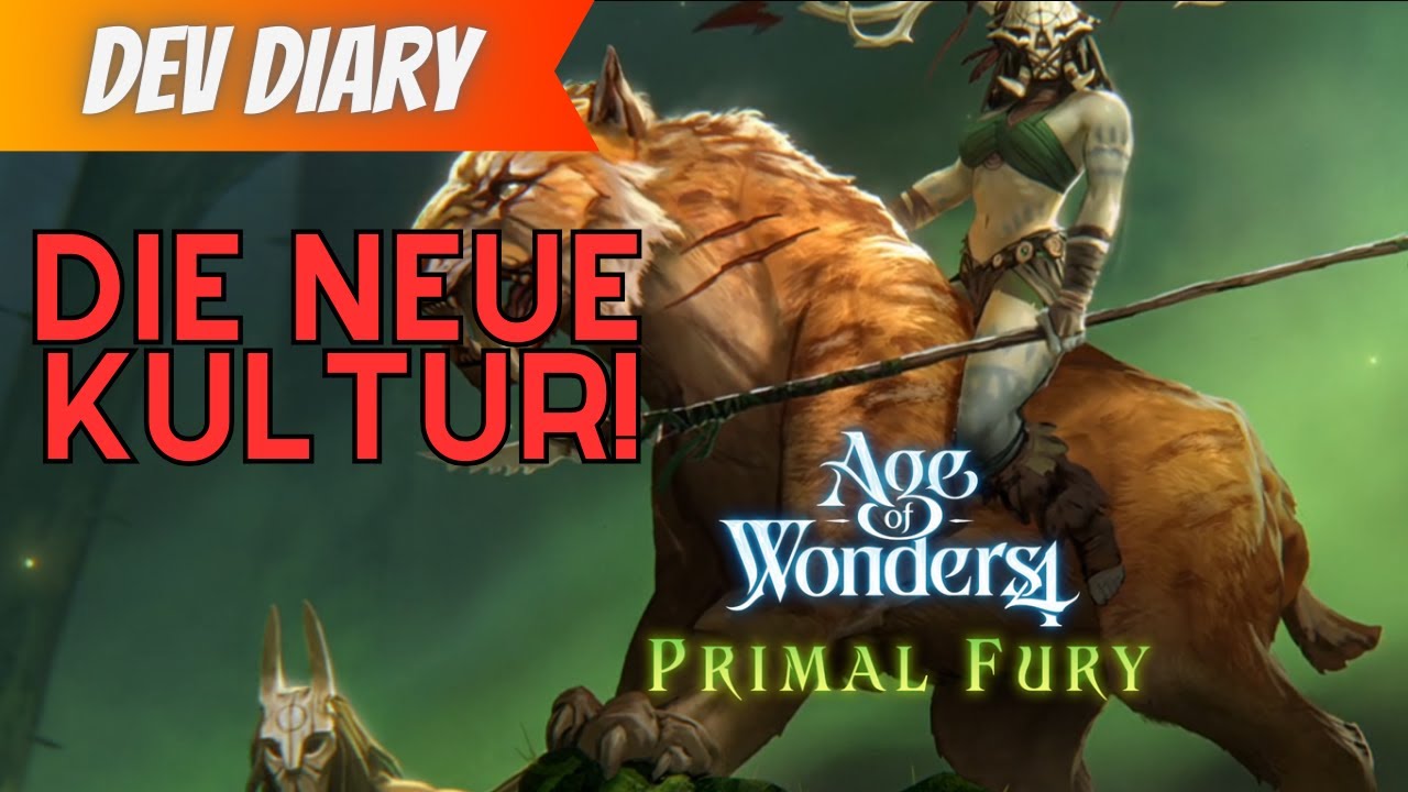 Feurige Säbelzahntiger und Höhlenspinnen! Die neue Kultur! Dev Diary #1 ...