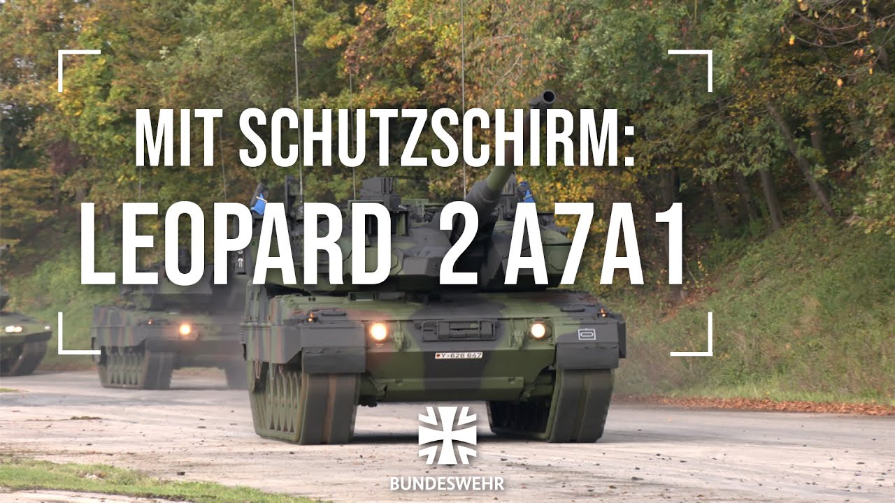 Mit Hard-Kill-System gegen anfliegende Geschosse: Der Leopard 2 A7A1 ...