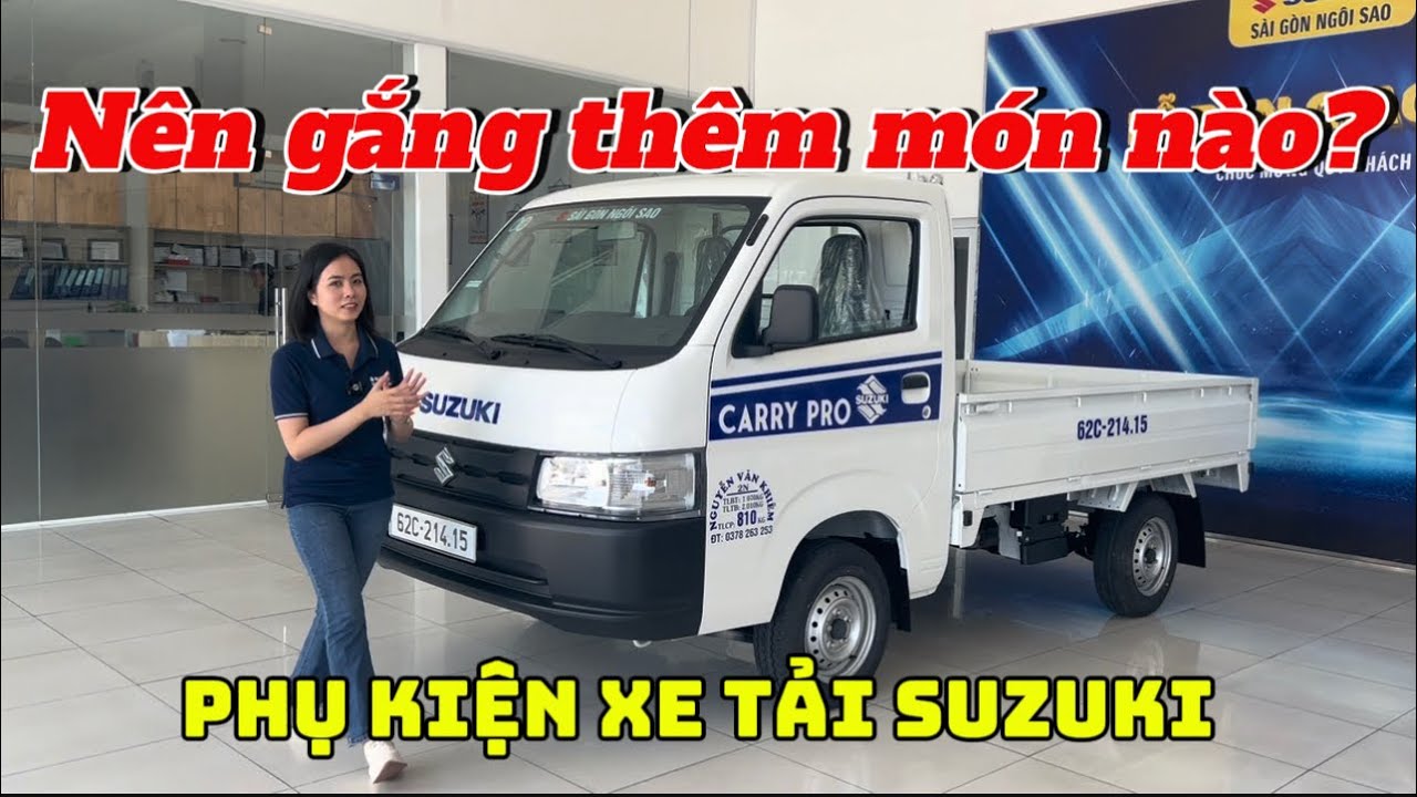 Giá xe tải Suzuki Carry Pro 2024/ phụ kiện xe Tải Suzuki #xetai # ...