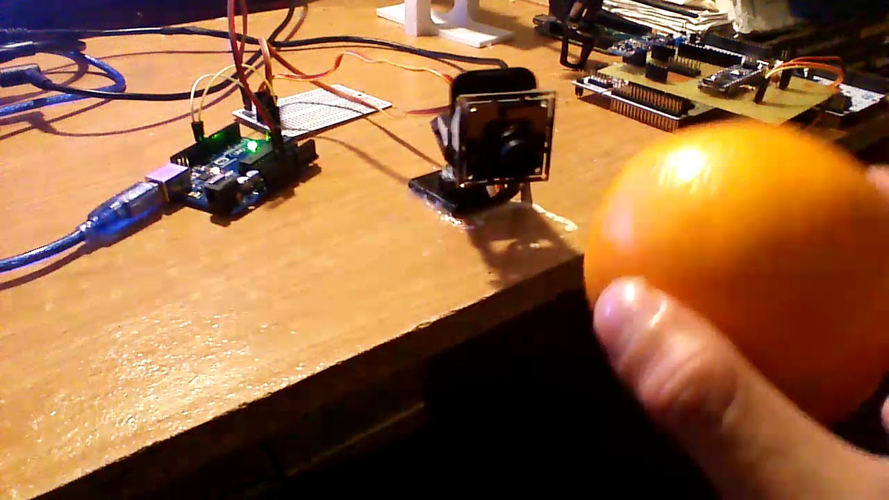 Object Detection And Tracking With Ros Arduino Youtube
