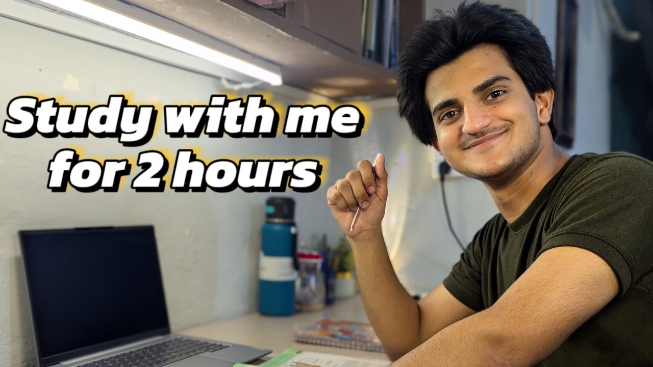 My first ever live study session | 2 hours - YouTube