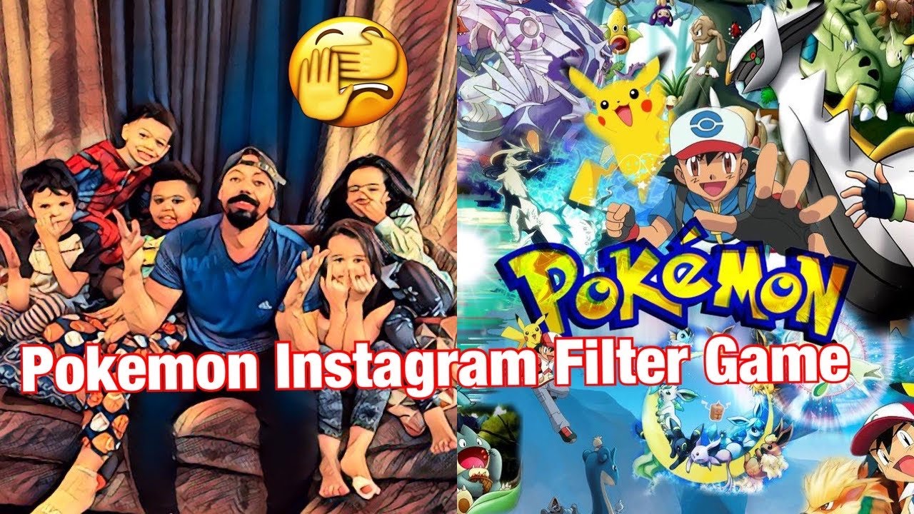 Pokémon Instagram Filter Challenge!*Somebody got played* - YouTube