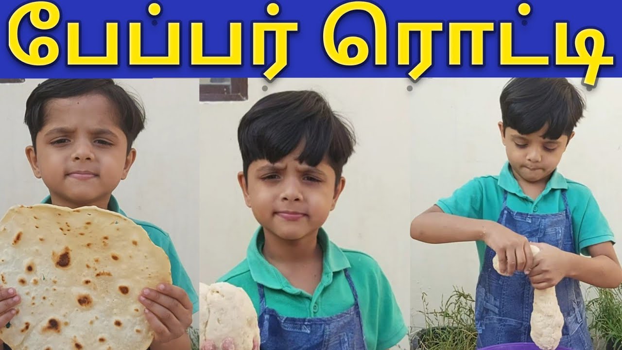 பேப்பர் ரொட்டி செய்வது எப்படி? | How to Make Paper Roti? | Paper Roti ...