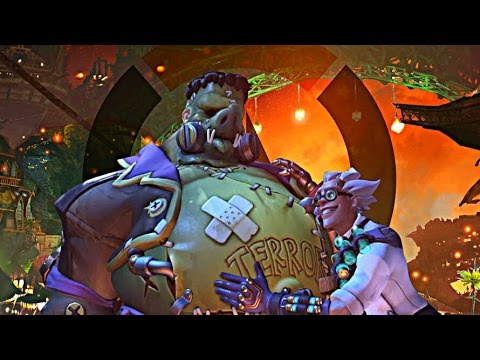 Roadhog - Junkenstein's Monster - Overwatch Halloween Legendary Skin ...
