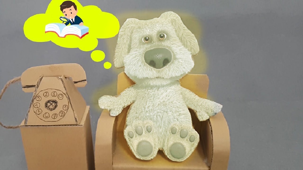 How to Make My Talking Ben with Cardboard - Arcade DIY - YouTube