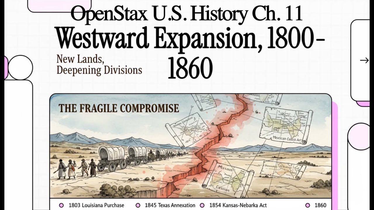 OpenStax U.S. History Ch. 11 | A Nation on the Move: Westward Expansion ...