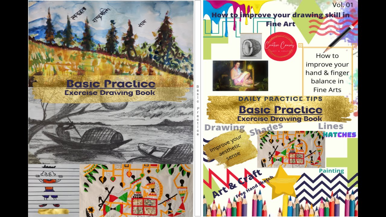 Drawing Exercise Book - YouTube