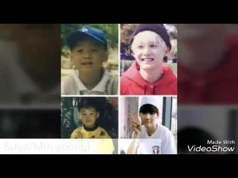 Bts üyelerinin küçüklük(eski halleri)