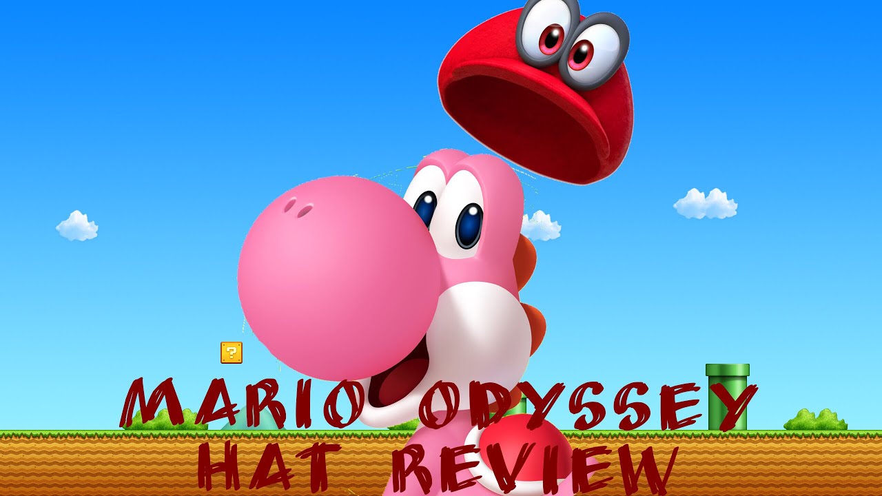 Unboxing Super Mario Odyssey Cappy Hat Review! - YouTube