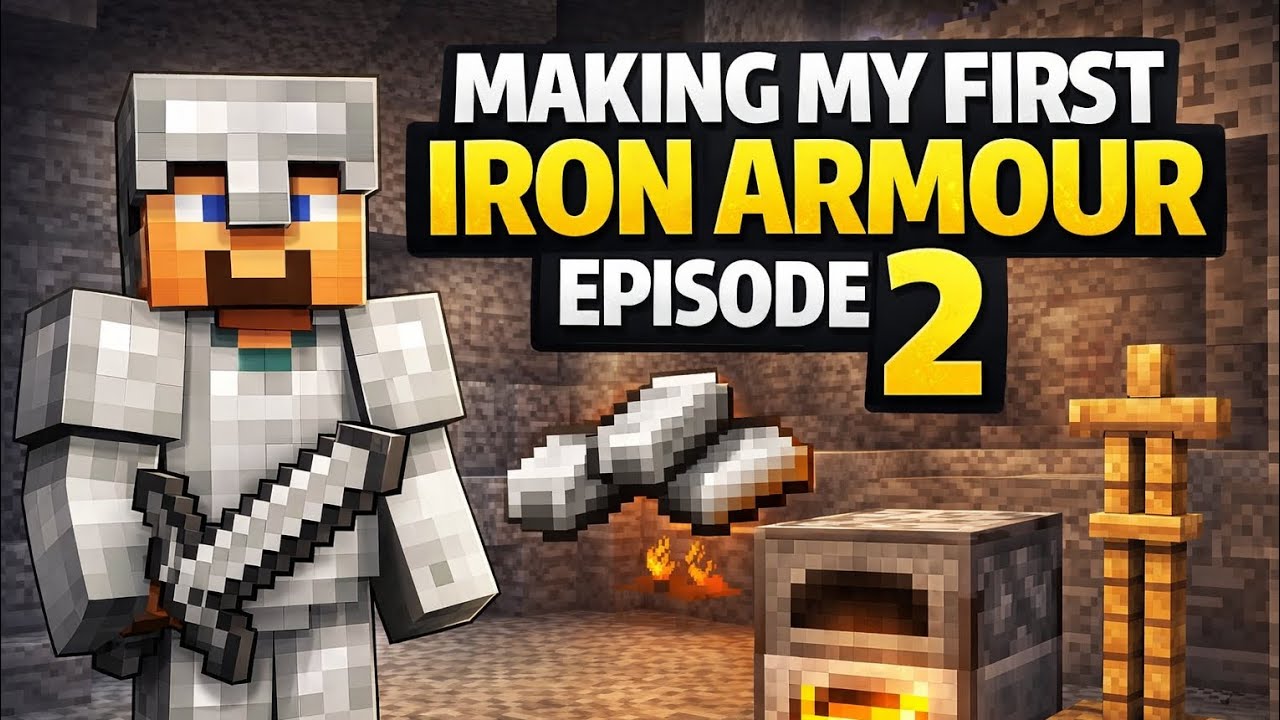Time To Make First Armour || Minecraft || #Ep 2 - YouTube