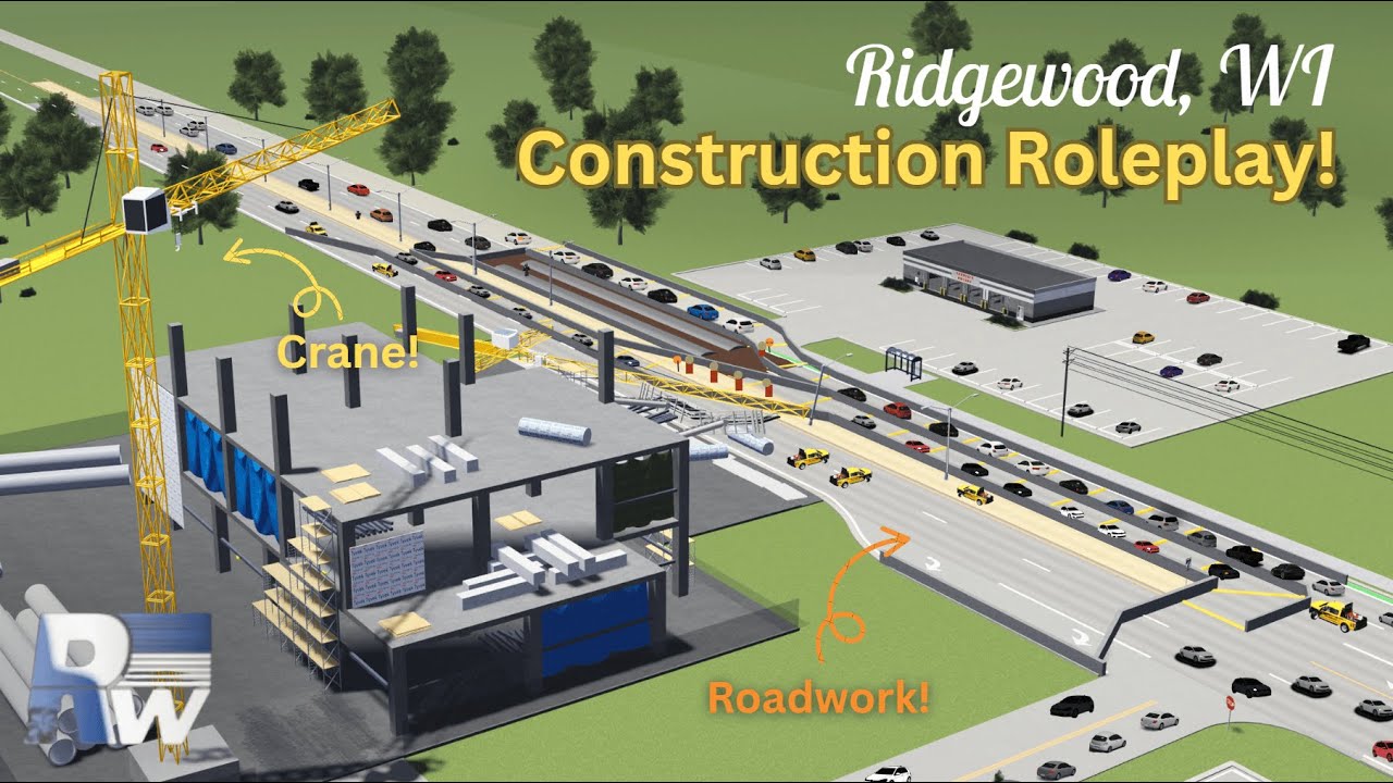 *INSANE* CONSTRUCTION ZONE RP (Ridgewood, WI Roblox) - YouTube