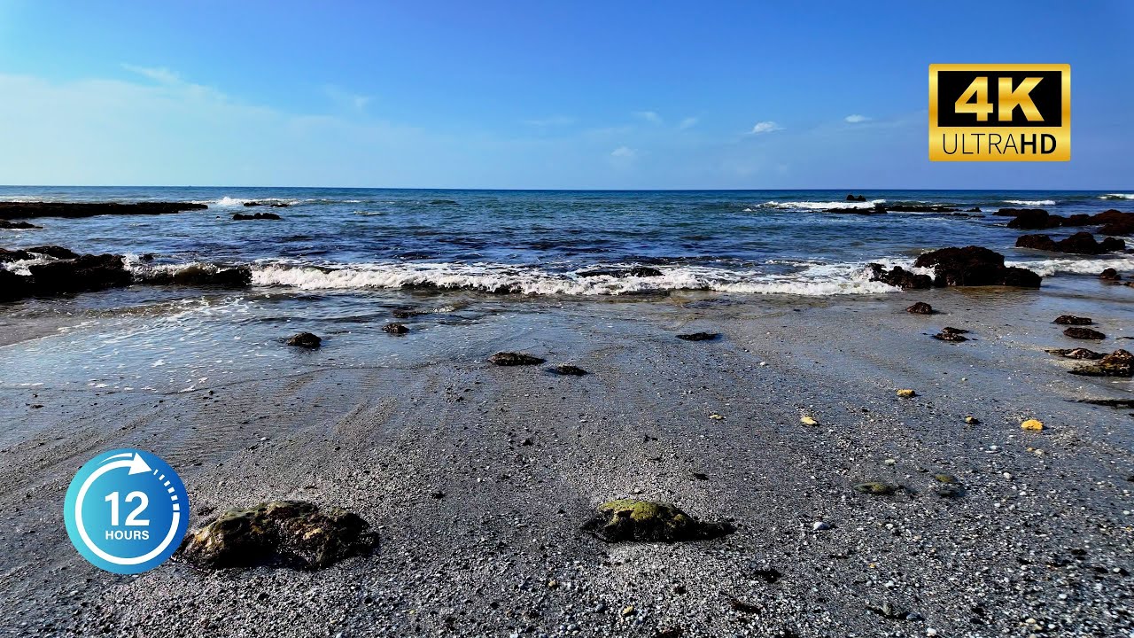 🌊 Peaceful Ocean Rhythms: ASMR for Deep Focus and Calm, 4K Video - YouTube