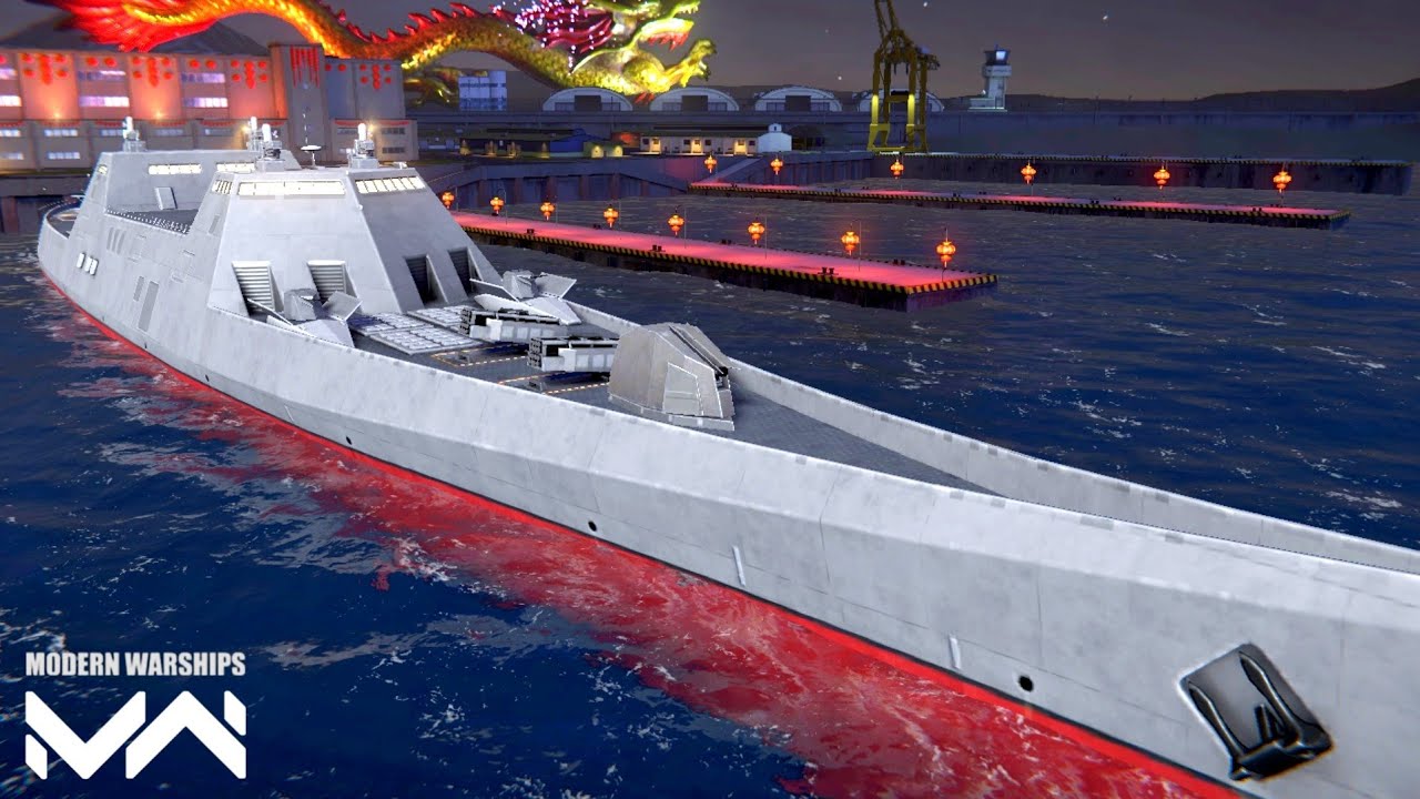 Modern Warships: USS ARSENAL SHIP in action. don't waste ur 150k ...