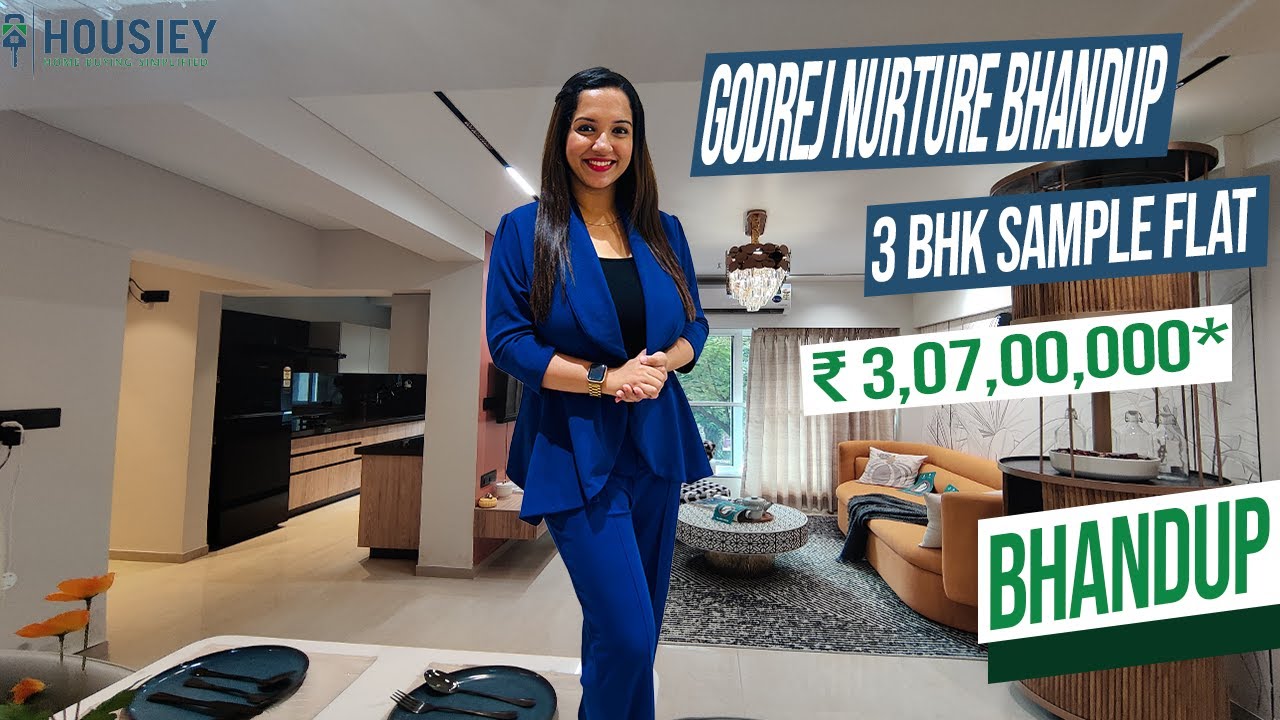 Godrej Bhandup Project | 3 Bhk Sample Flat Tour | Godrej Nurture ...