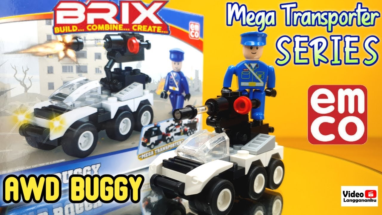 AWD BUGGY || Unboxing and Building Instructions || Emco Brix MEGA ...