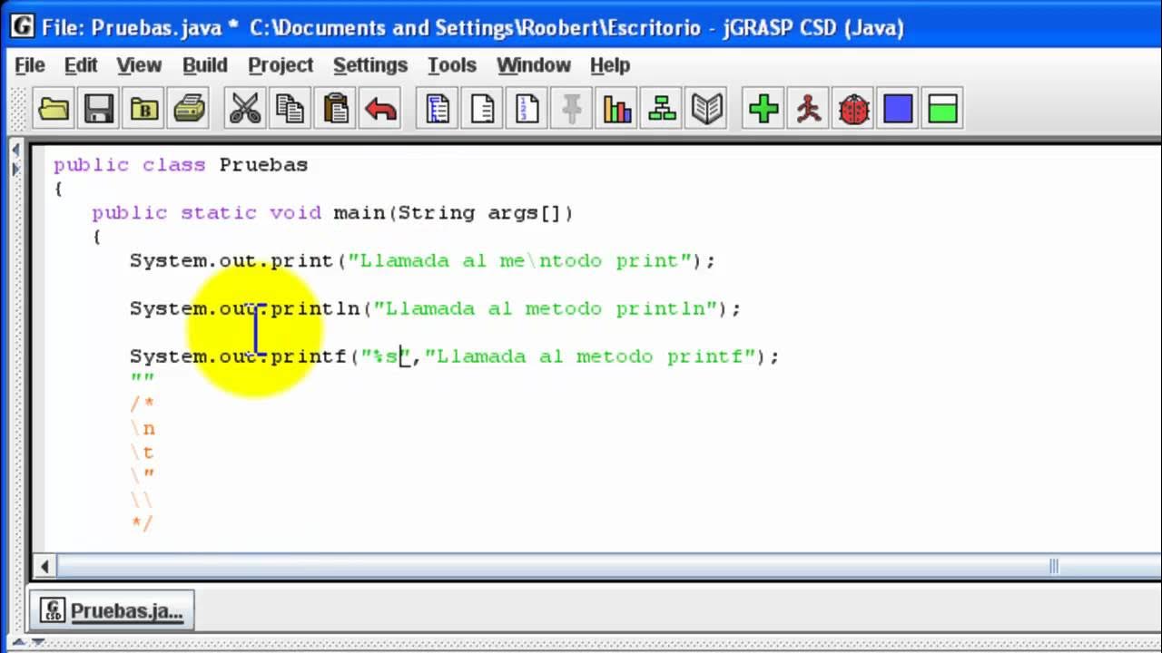 (Curso de Java-Lección 3) Secuencias de escape y mas - YouTube