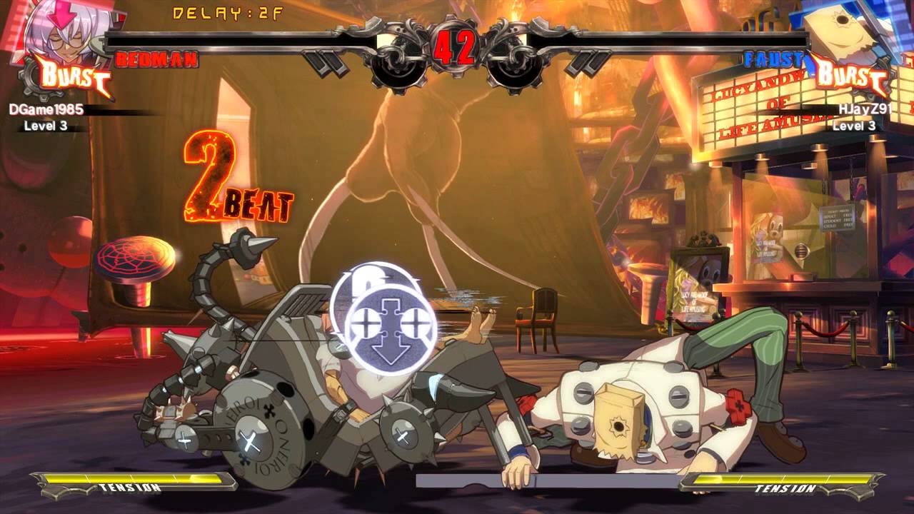 Guilty Gear Xrd - Mortal Counter Bedman - YouTube