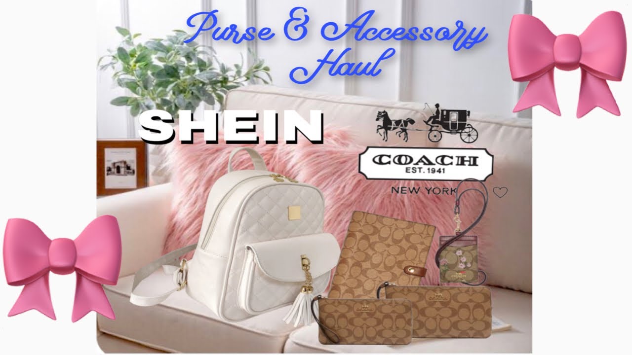 SHEIN & Coach Collective Haul / Purse & Accessory Haul / Mama LaShaun ...