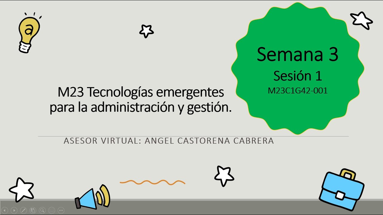 1er. EAA. Semana 3. Fases 5 y 6. M23C1G42-001 - YouTube