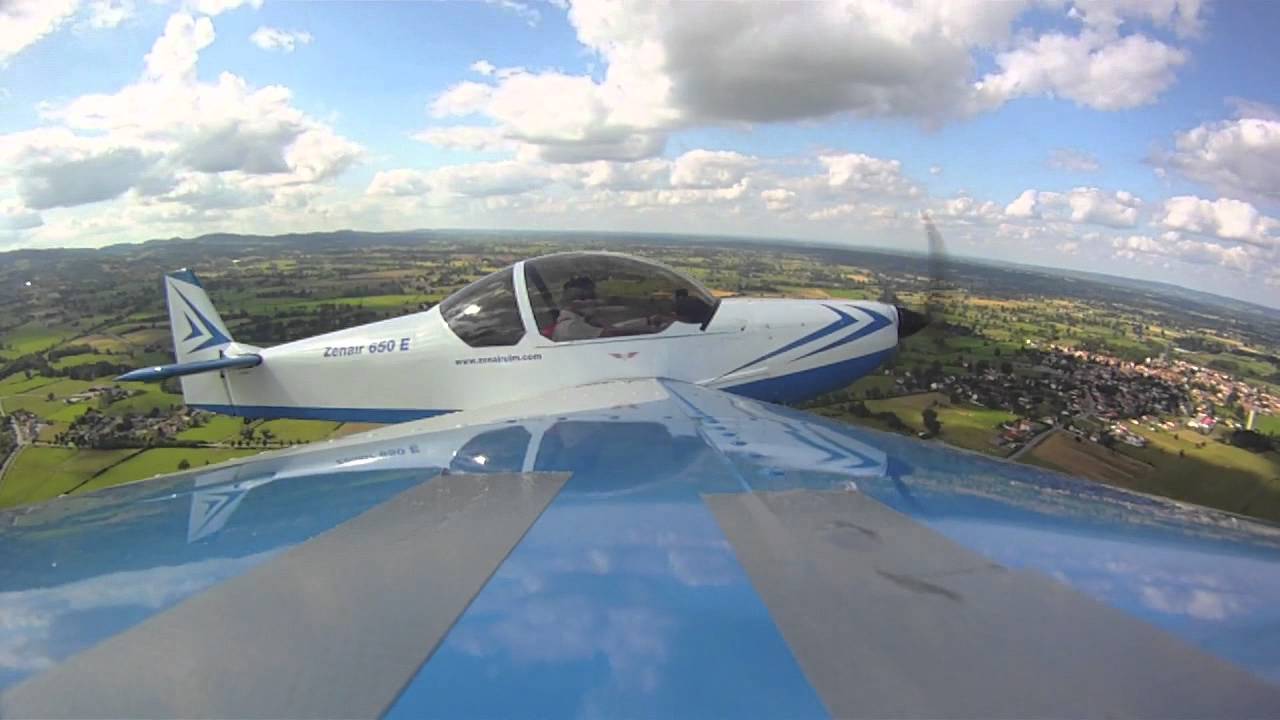 Zenair CH 650 Ei en vol - YouTube