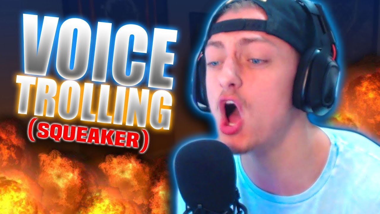 Voice Changer SQUEAKER Annoys Internet Tough Guys! - YouTube