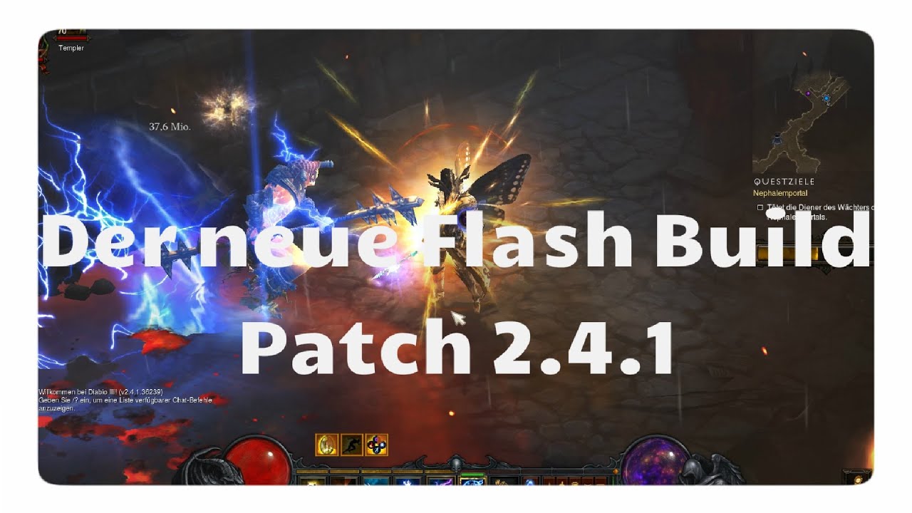 Diablo 3 - Zauberer: Der neue Flash Build mit Patch 2.4.1 (+Tal Rashas ...