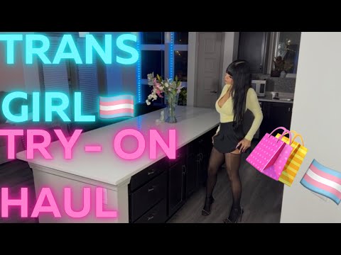 Transgender try on