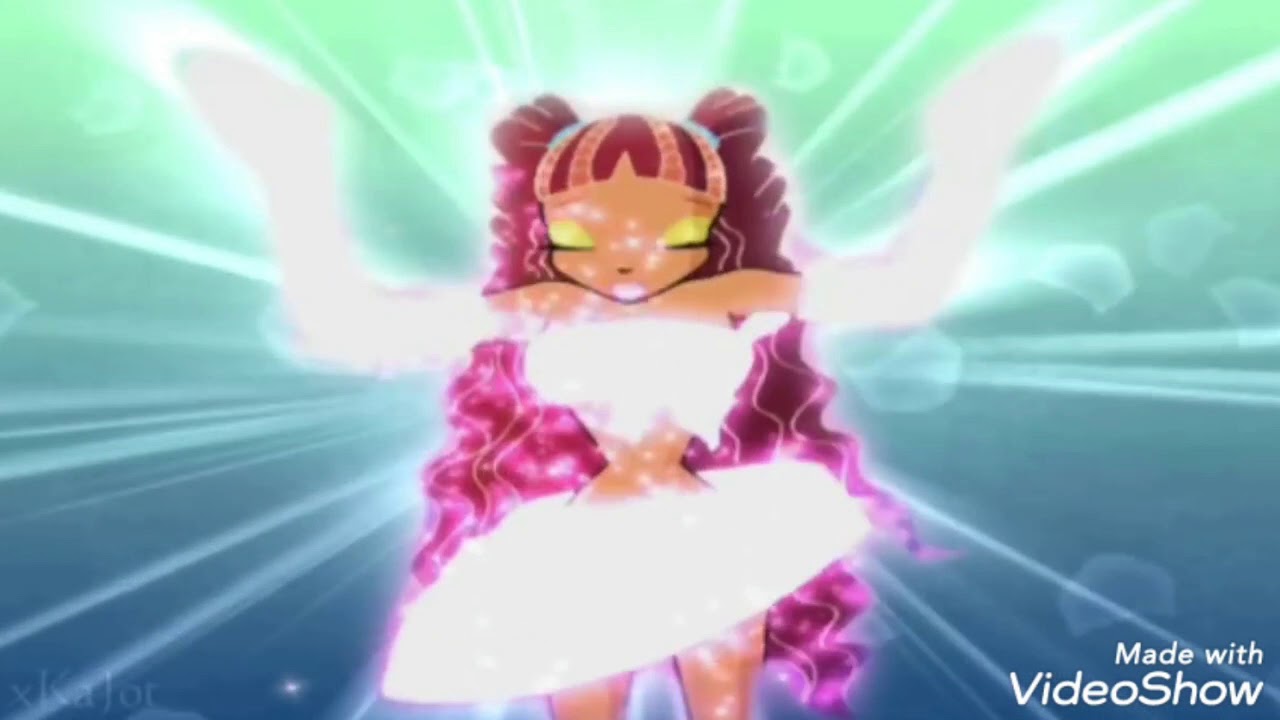 Winx Club Layla Full Enchantix Transformation extended - YouTube