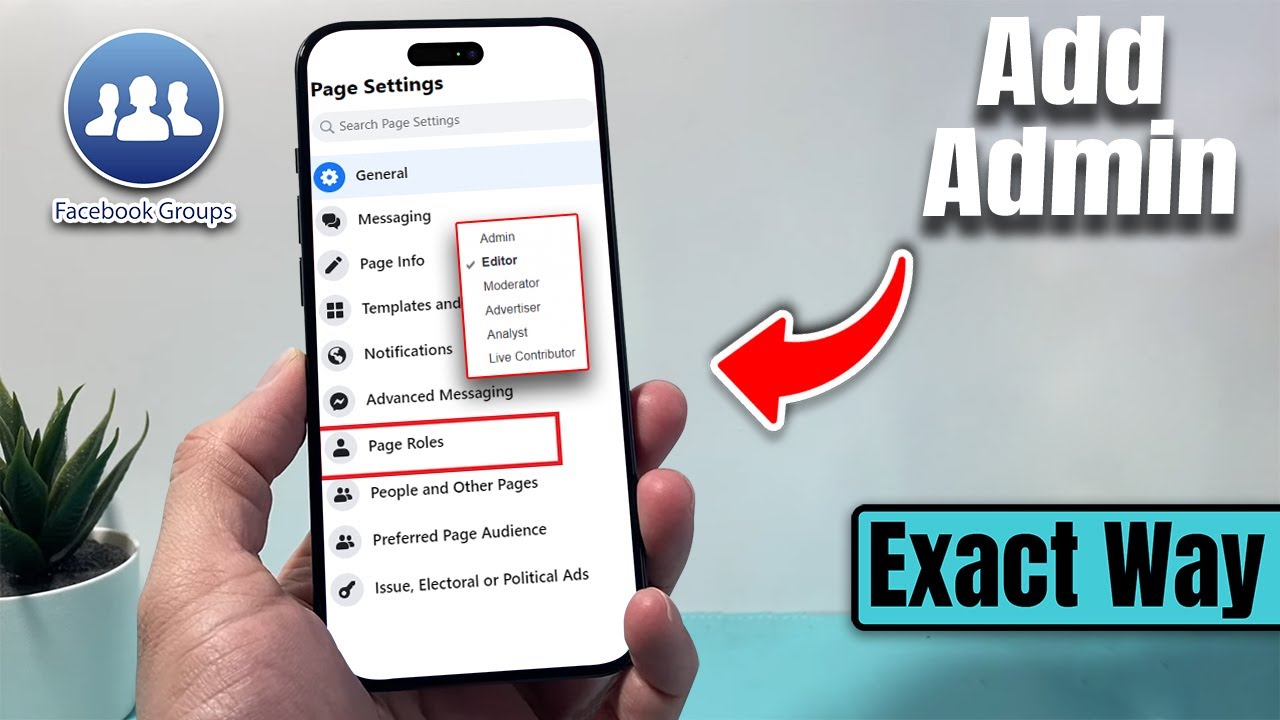 How To Add Admin To Facebook Group - Full Guide - YouTube