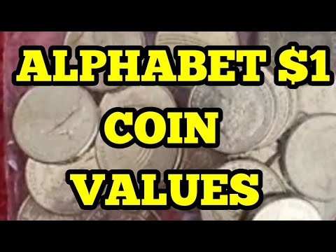 Alphabet $1 coin values on eBay - YouTube