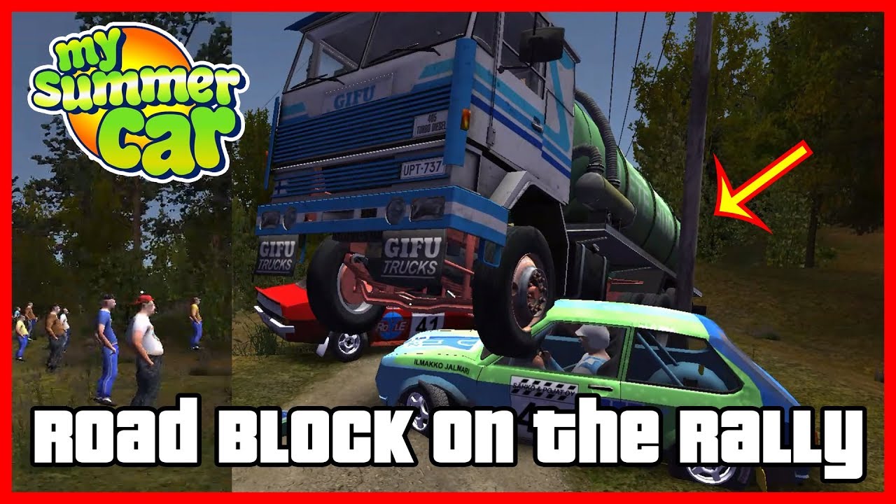 My Summer Car - Rally Sprint Race Roadblock On Rally | Ogygia Vlogs🇺🇸 ...